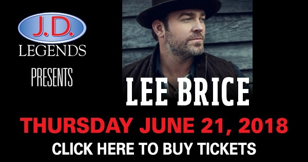 Lee Brice at JD Legends