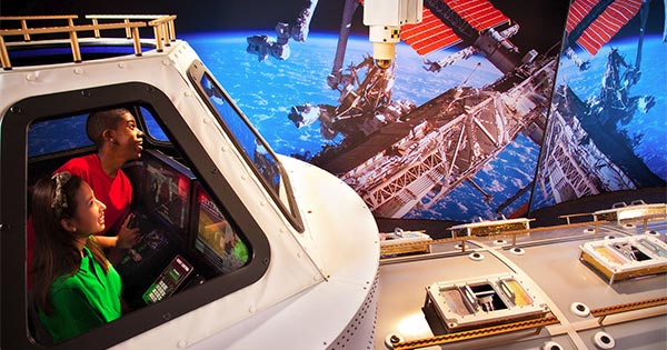 Interactive MathAlive exhibit at the Museum