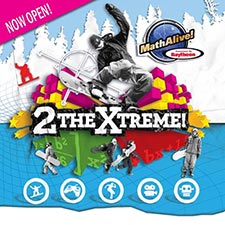 Interactive MathAlive exhibit at the Museum