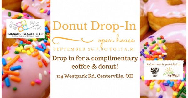 Donut Drop-In Open House