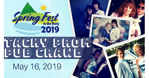 Spring Fest Tacky Prom Pub Crawl