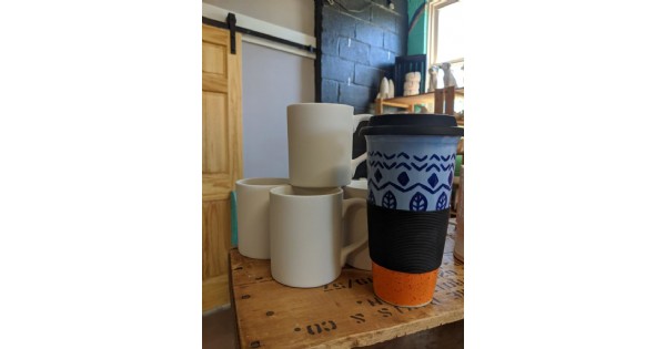 Art Kits for home: Coffee Mug Pack with Coffee Hub