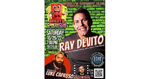 Ray Devito at Brickys Comedy Club