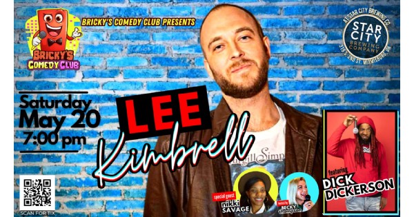 Lee Kimbrell at Brickys Comedy Club