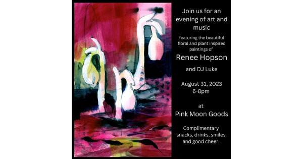 Join Us for an Evening of Art & Music with Renee Hopson