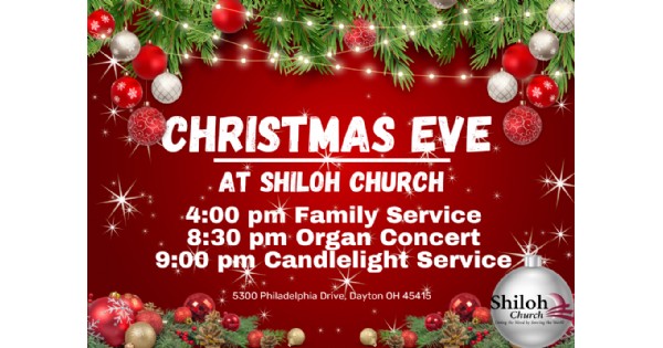 Christmas Eve Services at Shiloh Church UCC