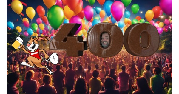 DH4 #1568 Noodles 400, with Icing! (Run/Hike)