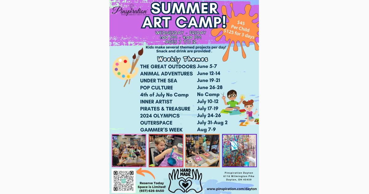 Summer Art Camp - Week 3 Under the sea