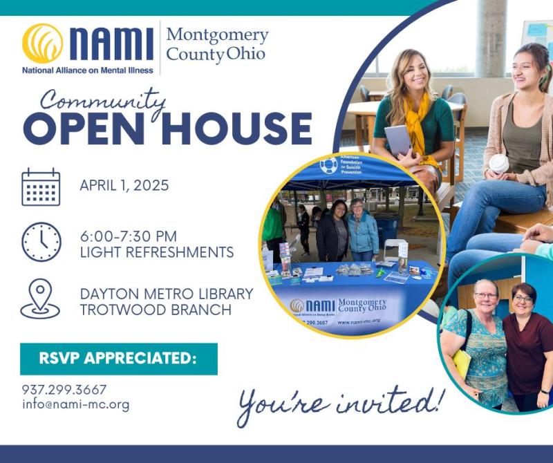 NAMI Montgomery County Community Open House Event