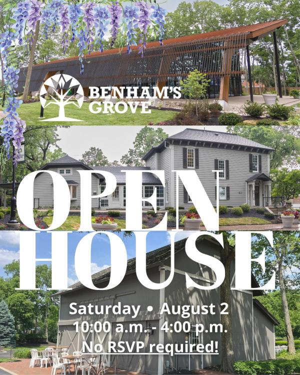 Benham's Grove Open House