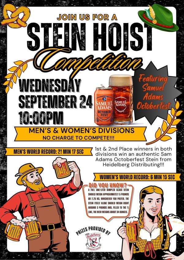 Stein Hoist Competition at Miami Valley Sports Bar