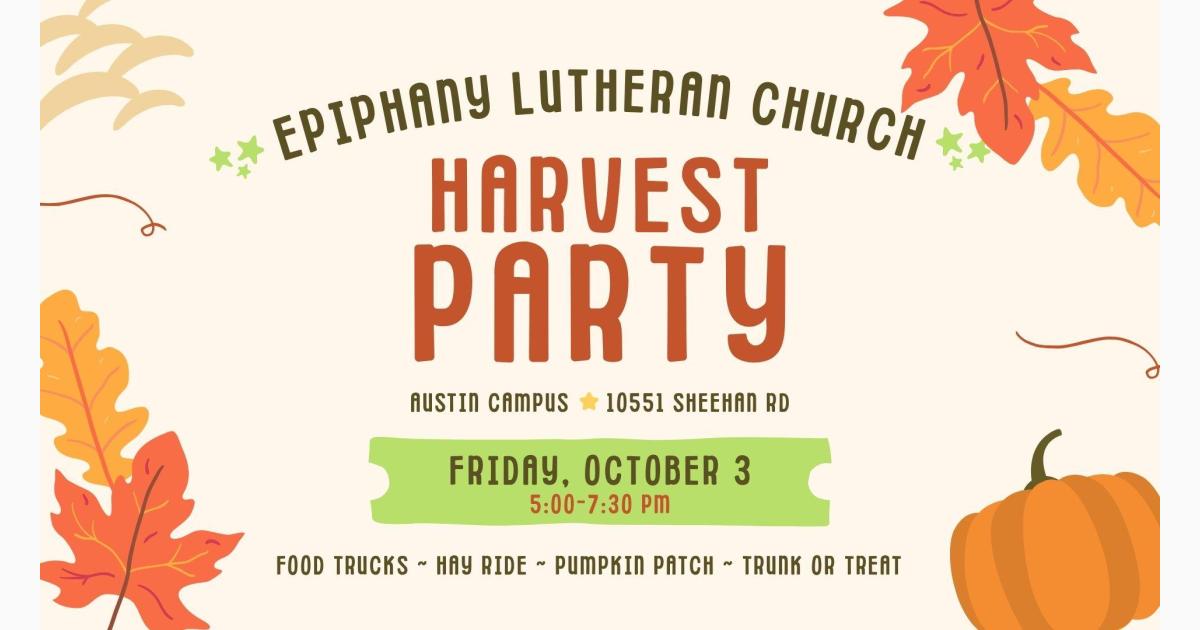 Harvest Party