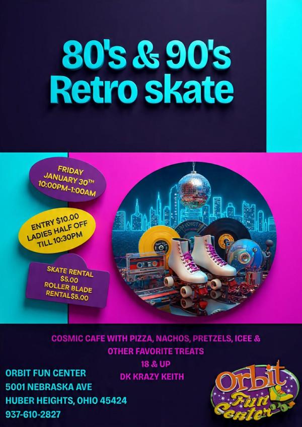 Adult Sk8 with Ladies night