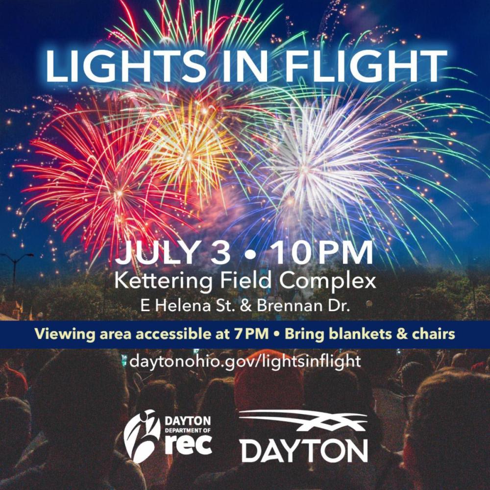 City of Dayton Lights in Flight Fireworks