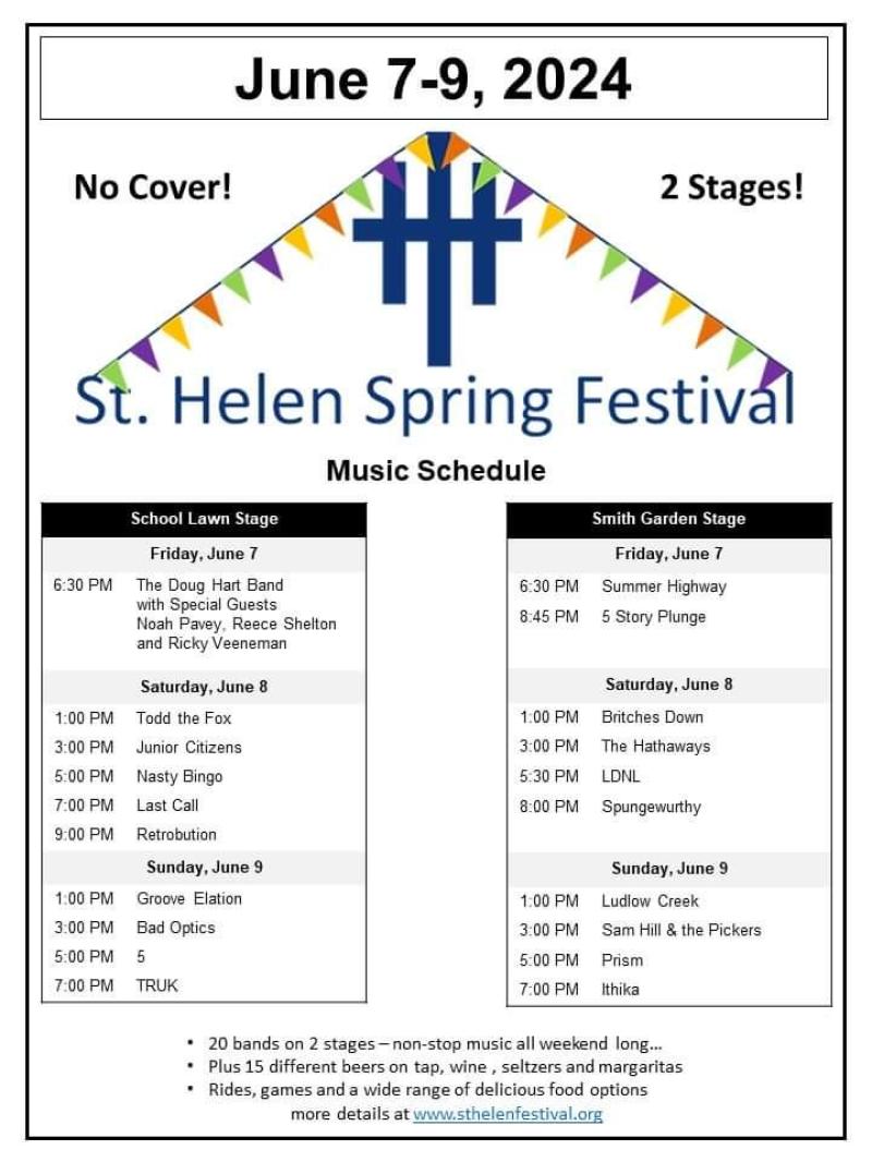 St. Helen Spring Festival